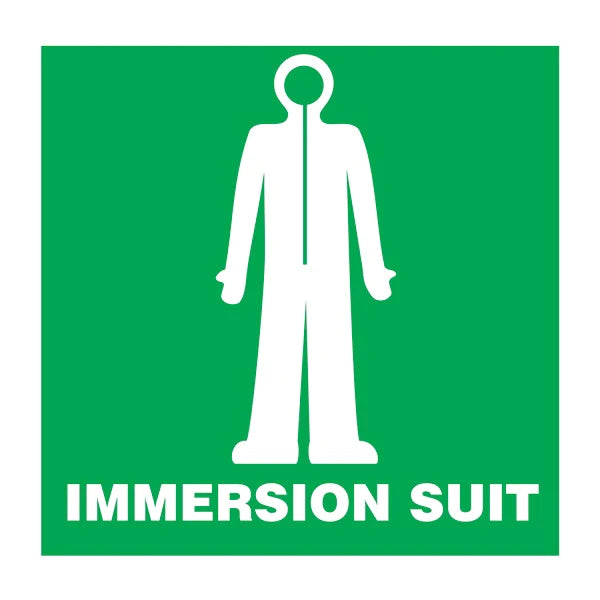 SAFETY SIGN IMMERSION SUIT 150x150 MM – บริษัท เดอะ ทัสค์ คอร์เปอเรชั่น ...
